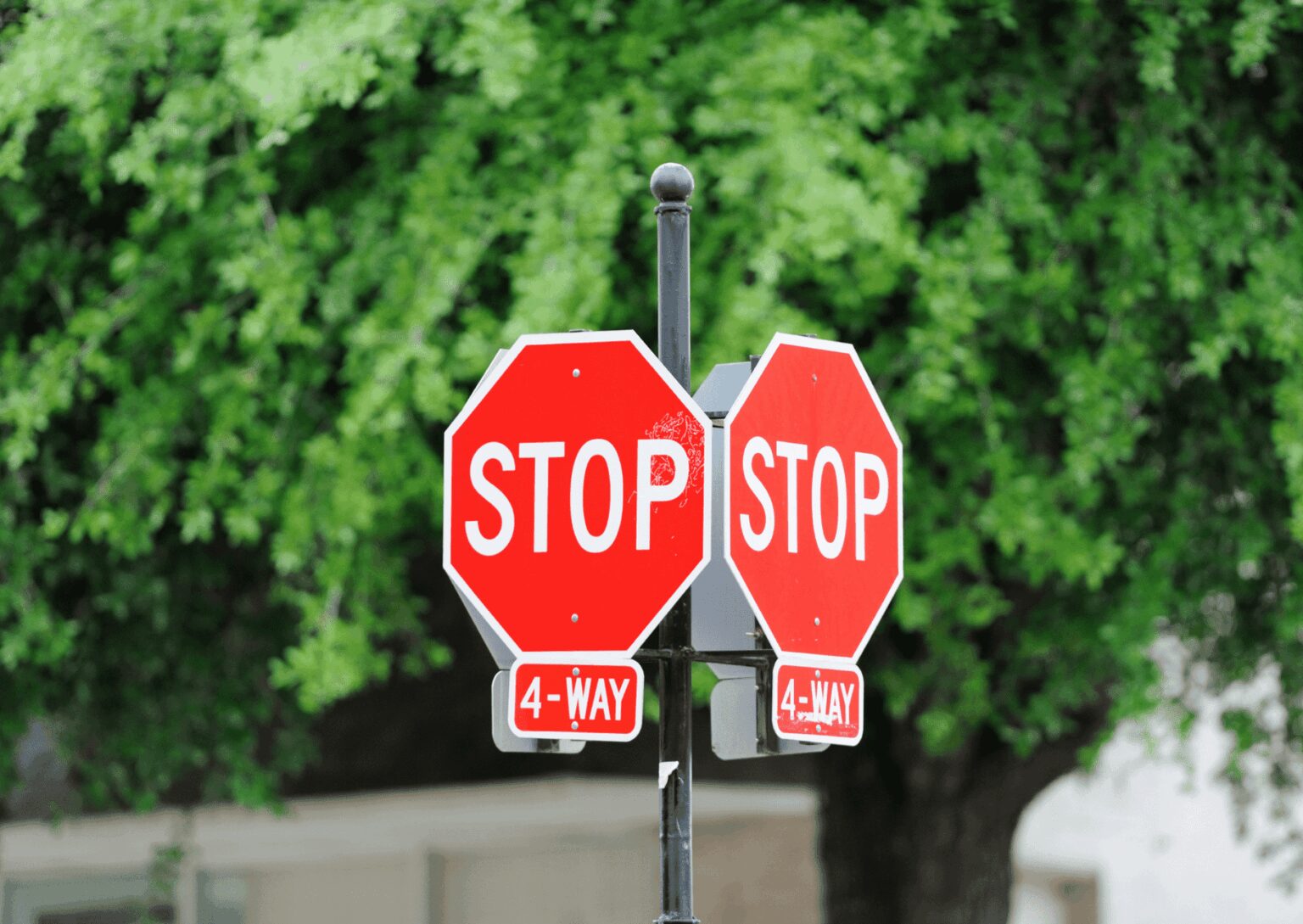 Four-Way Stop Rules: Who Goes First? | Anshor Driving